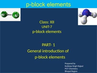 1. p-block part 1 p block elements .pptx