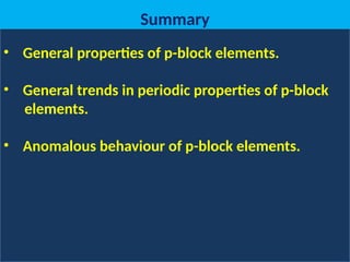 1. p-block part 1 p block elements .pptx