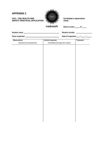 GC3 candidate report old template111111111 | PDF