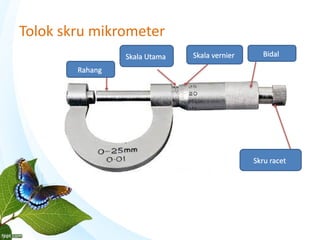 Kaedah Membaca tolok mikrometer dan angkup vernies bagi matapelajaran ...