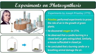 1. Photosynthesis, experiments on Photosynthesis.pptx