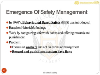 Historical Perspective in Occupational Safety and Health. The evolution ...