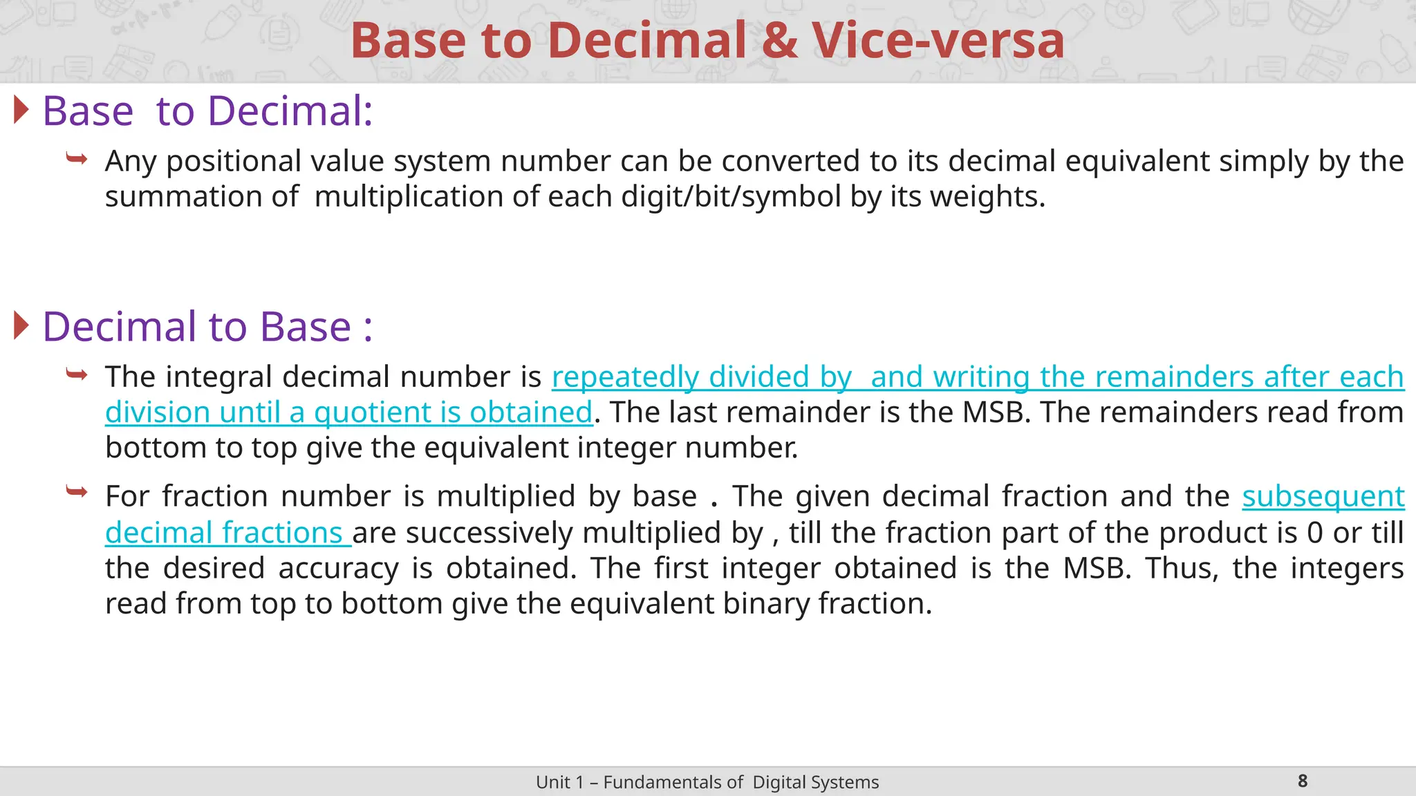 1.2 Digital Number Systems.pptx, Digital Electronics | PPT