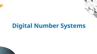 1.2 Digital Number Systems.pptx, Digital Electronics | PPT