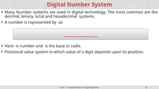 1.2 Digital Number Systems.pptx, Digital Electronics | PPT