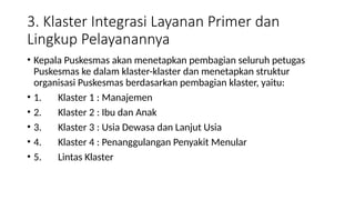 Pelayanan ILP (Intergrasi Layanan Primer) di Puskesmas | PPT