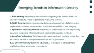 1. Introduction to cybersecurity and information security | PPTX