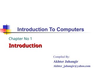 1. ch 1 Introduction to computer science.ppt
