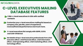 Benefits of C-Level Executives Email Database | PDF