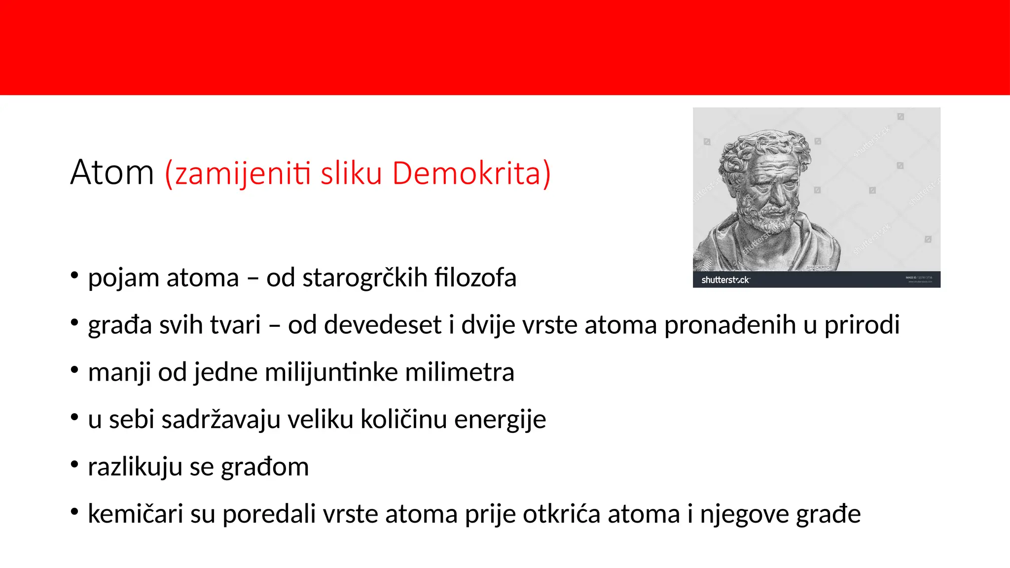 Građa atoma koja opisuje proton elektron i neutron.pptx