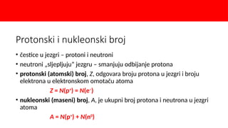 Građa atoma koja opisuje proton elektron i neutron.pptx