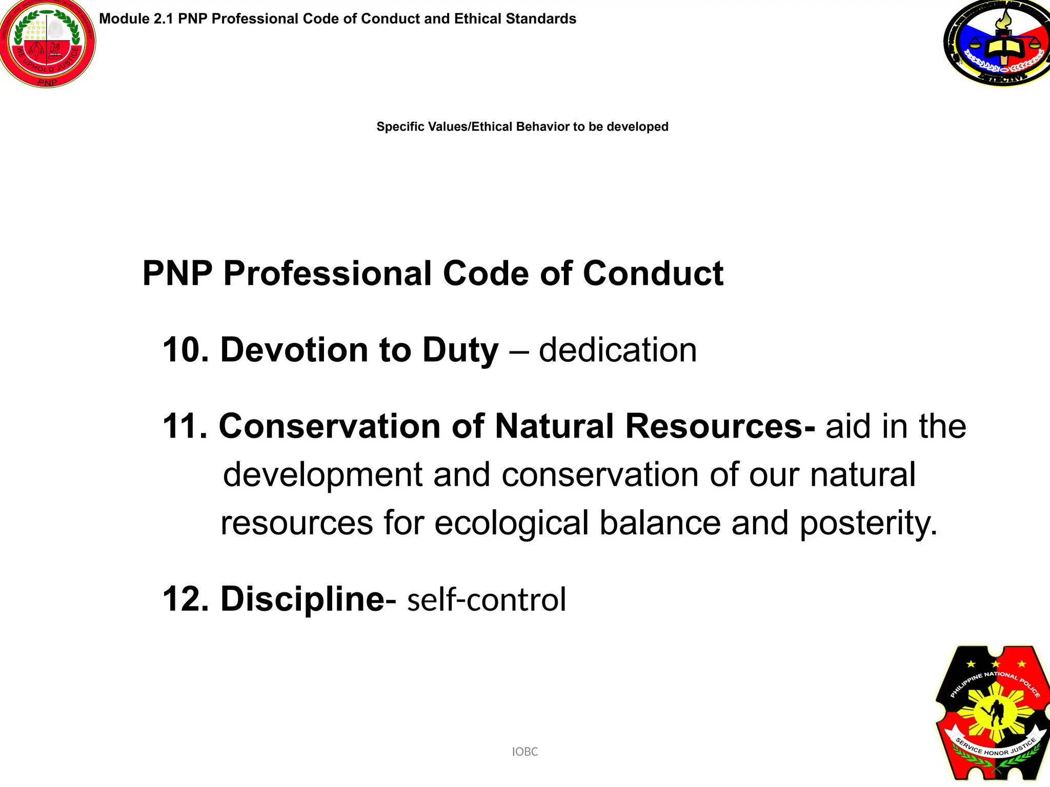 1.2 PNP Professional Code of Conduct and Ethical Standards.pptx