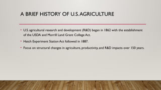 Introduction to Agriculture, intro to agronomy and what is a crop and ...