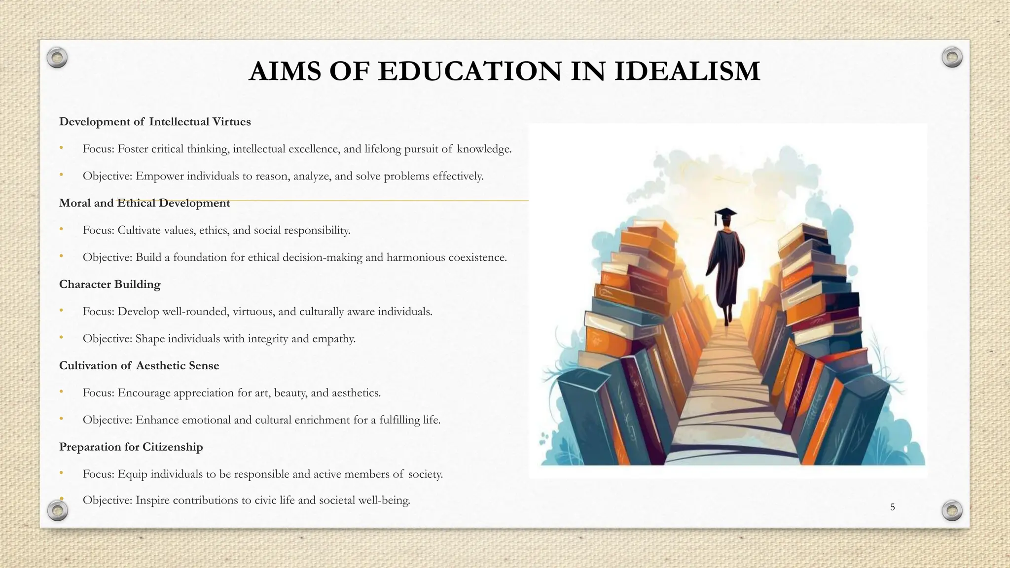 1. Schools of Thought in Philosophy of Education-Idealism | PPT
