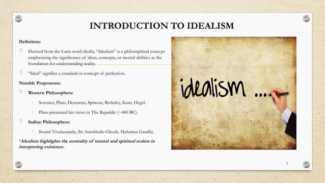 Schools of Thought in Philosophy of Education-Idealism | PPTX