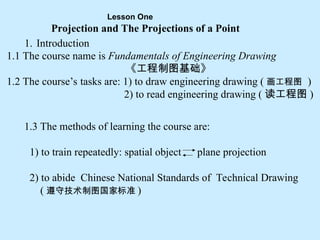 1.First angle projection views of a point.ppt