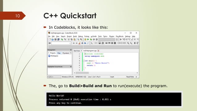 Introduction to c++ programming language | PPT