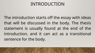 EAPP PRESENTATION ON STRUCTURE OF ACADEMIC TEXT | PPTX