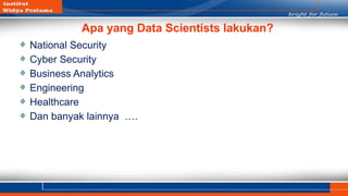 Pengantar Data Science dan Visualisasi Data | PPT
