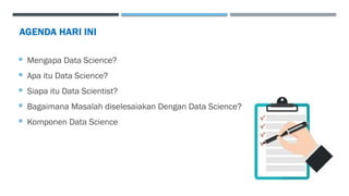 1. Pengantar Data Science dan Analisis Data | PPTX