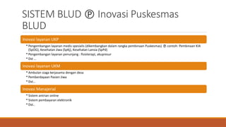 Optimalisasi Pelayanan Puskesmas dengan Sistem Pengelolaan Badan ...