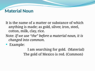 Explain What is Grammar and What is Noun | PPT