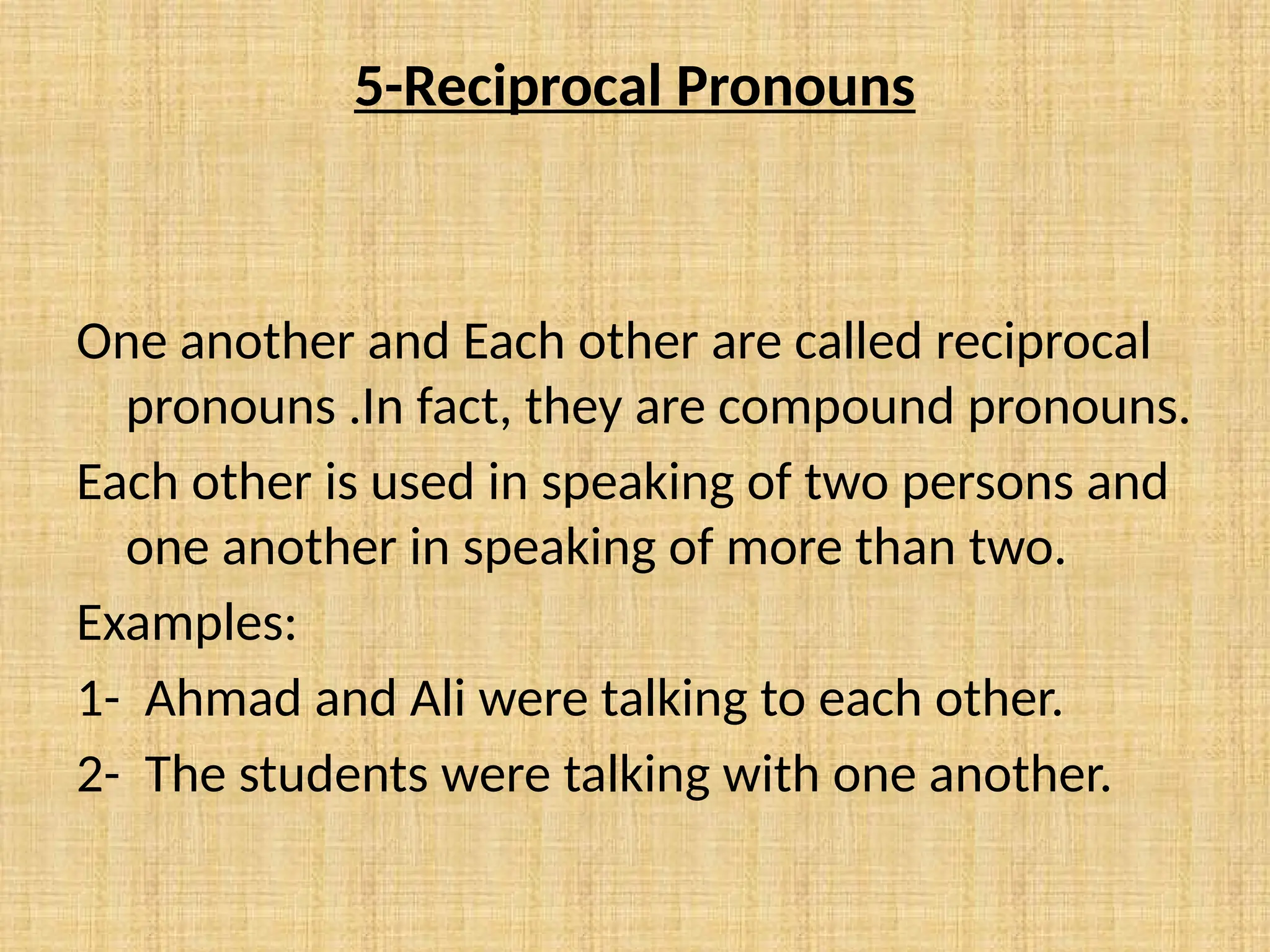 explain what is Pronoun and what is its use | PPT