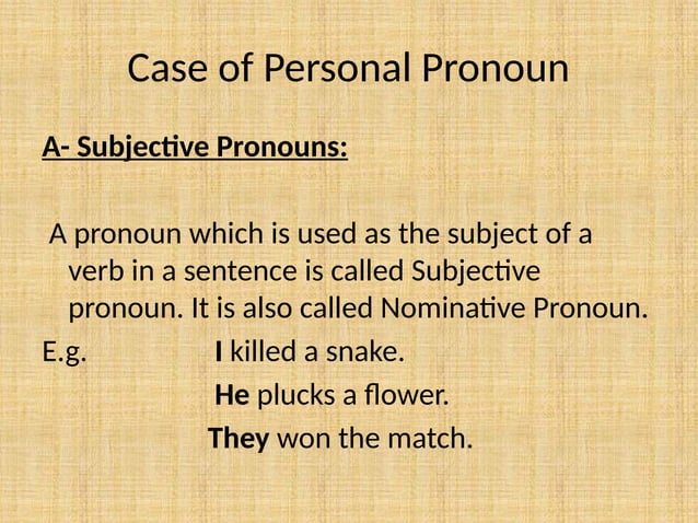 explain what is Pronoun and what is its use | PPT