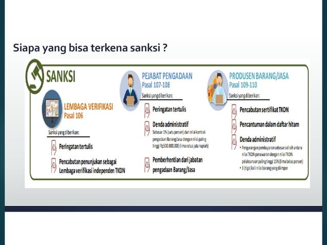 TIngkat Komponen Dalam negeri disingkat TKDN | PPT