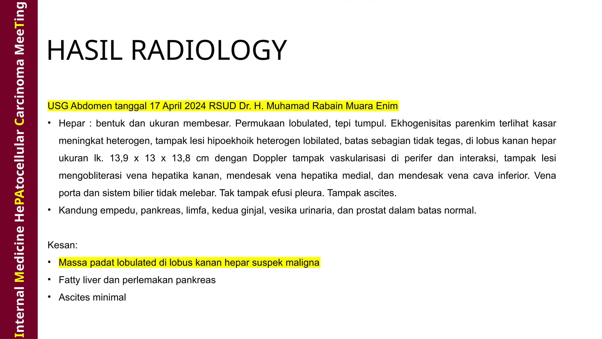 SLIDE HEPATOCELLULAR CARCINOMA CASE REPORT IM-PACT .pptx