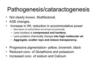 1. Lens Diseases & Cataract.ppt b hhfhjh | PPT