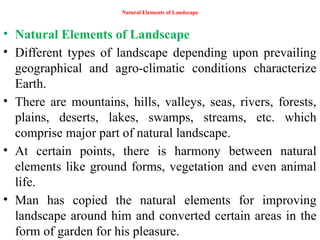 1. Landscape gardening: Elements and Principles.pptx