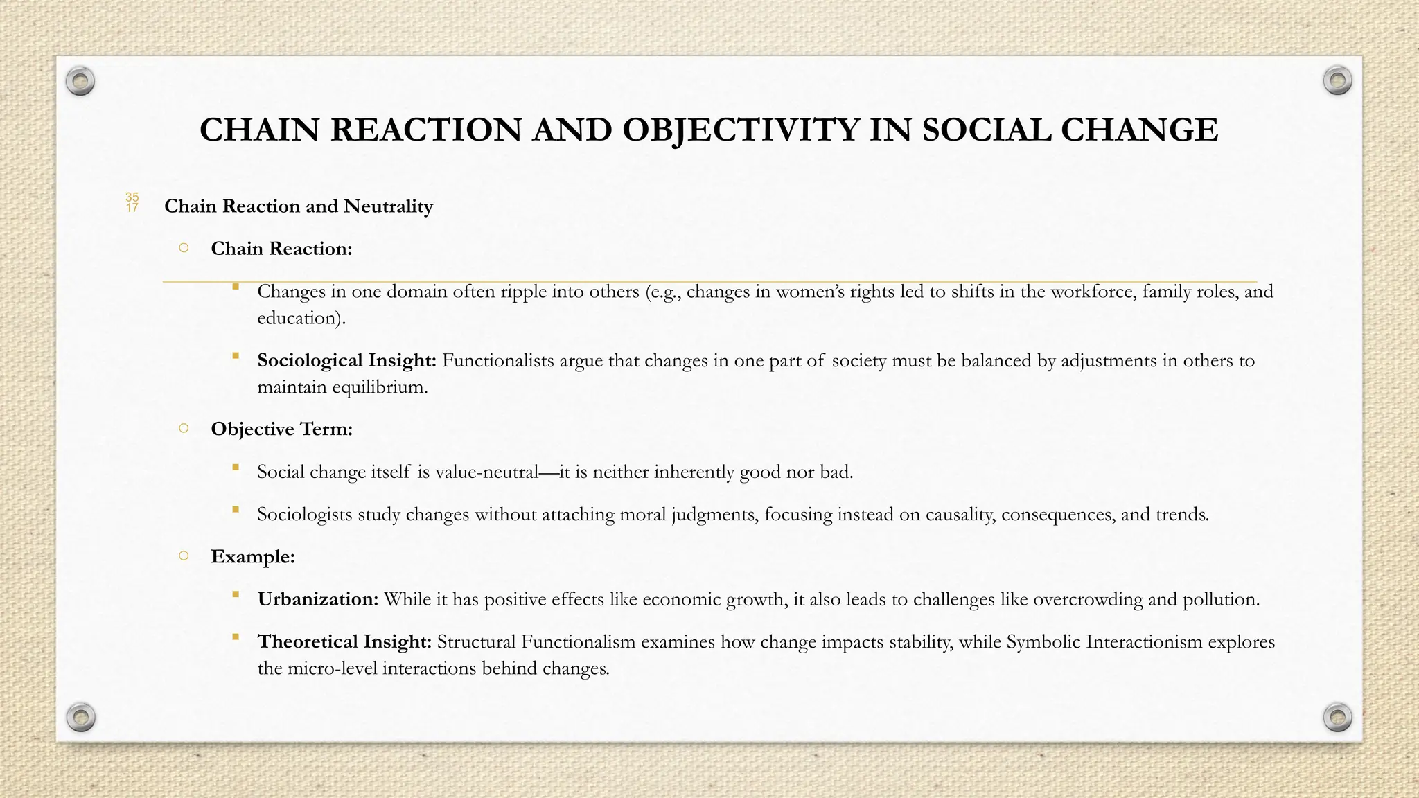 Presentation: Meaning and Nature of Social Change | PPTX