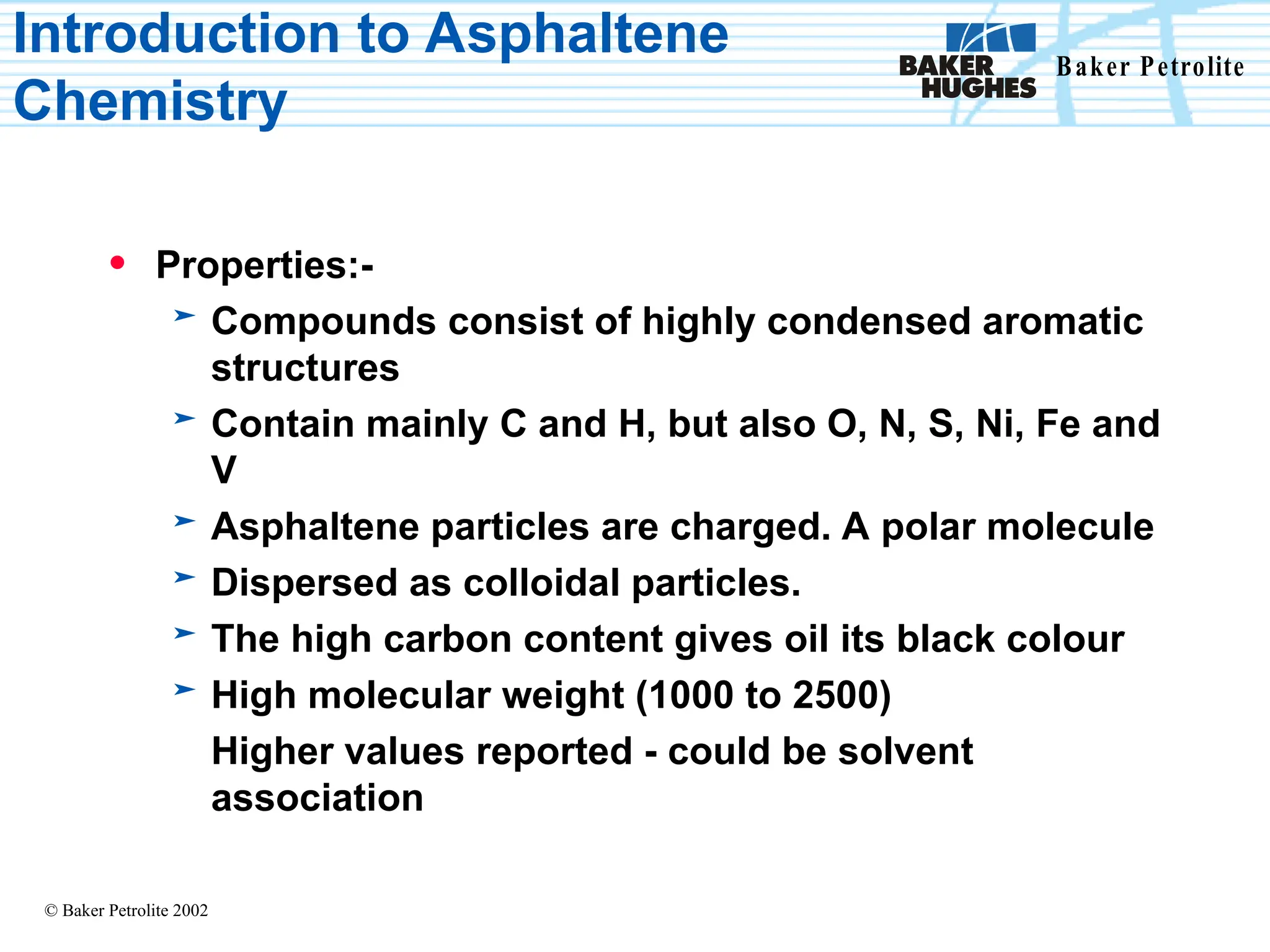 Asphaltene in the crude oil properties.ppt