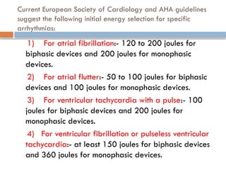 Defibrillator and defibrillation presentation | PPT