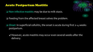 1. Breast Problems.pdf puerperal complication | PPT
