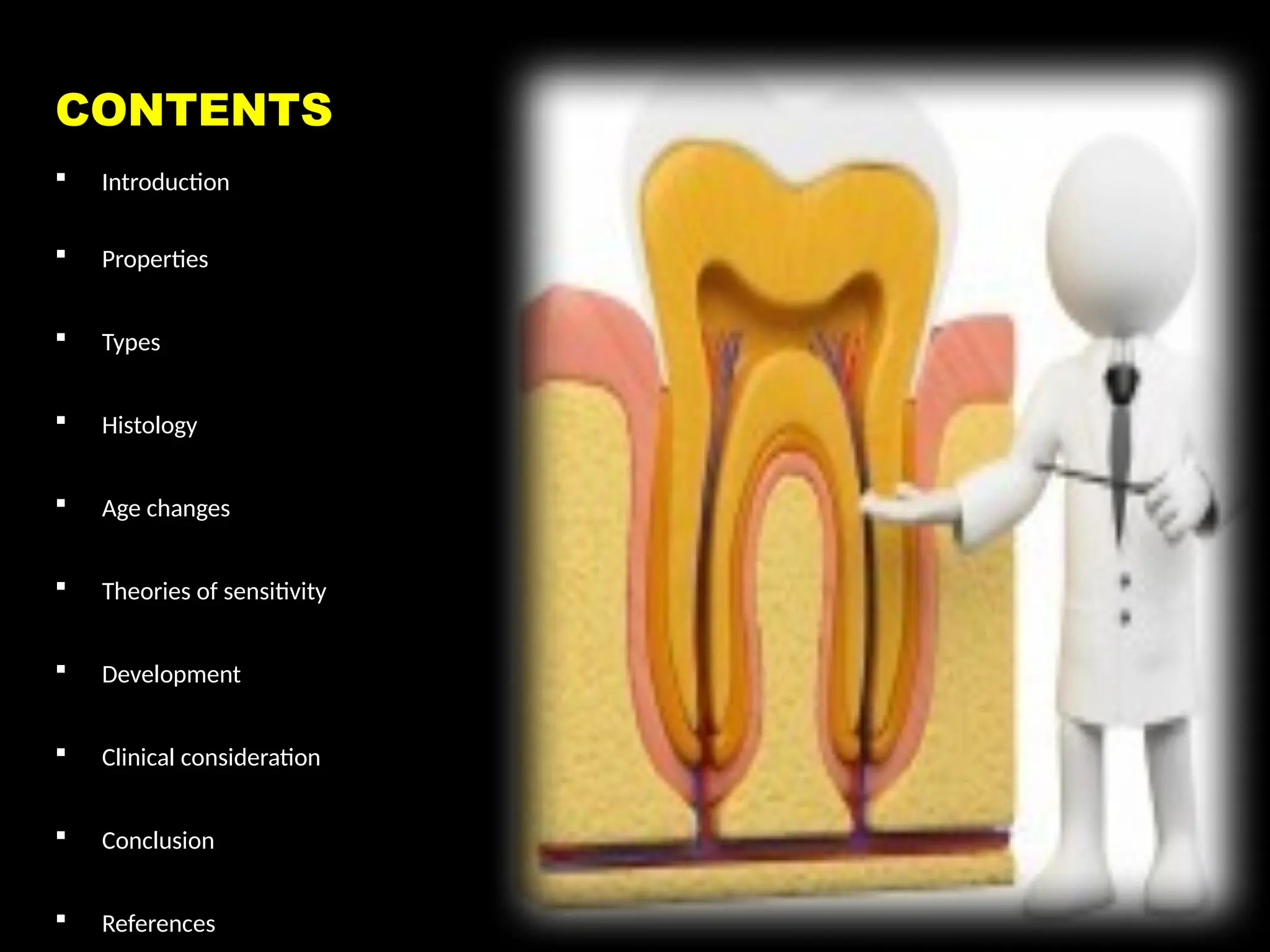 1. Dentin structure of toothtypes of dentin inter | PPTX