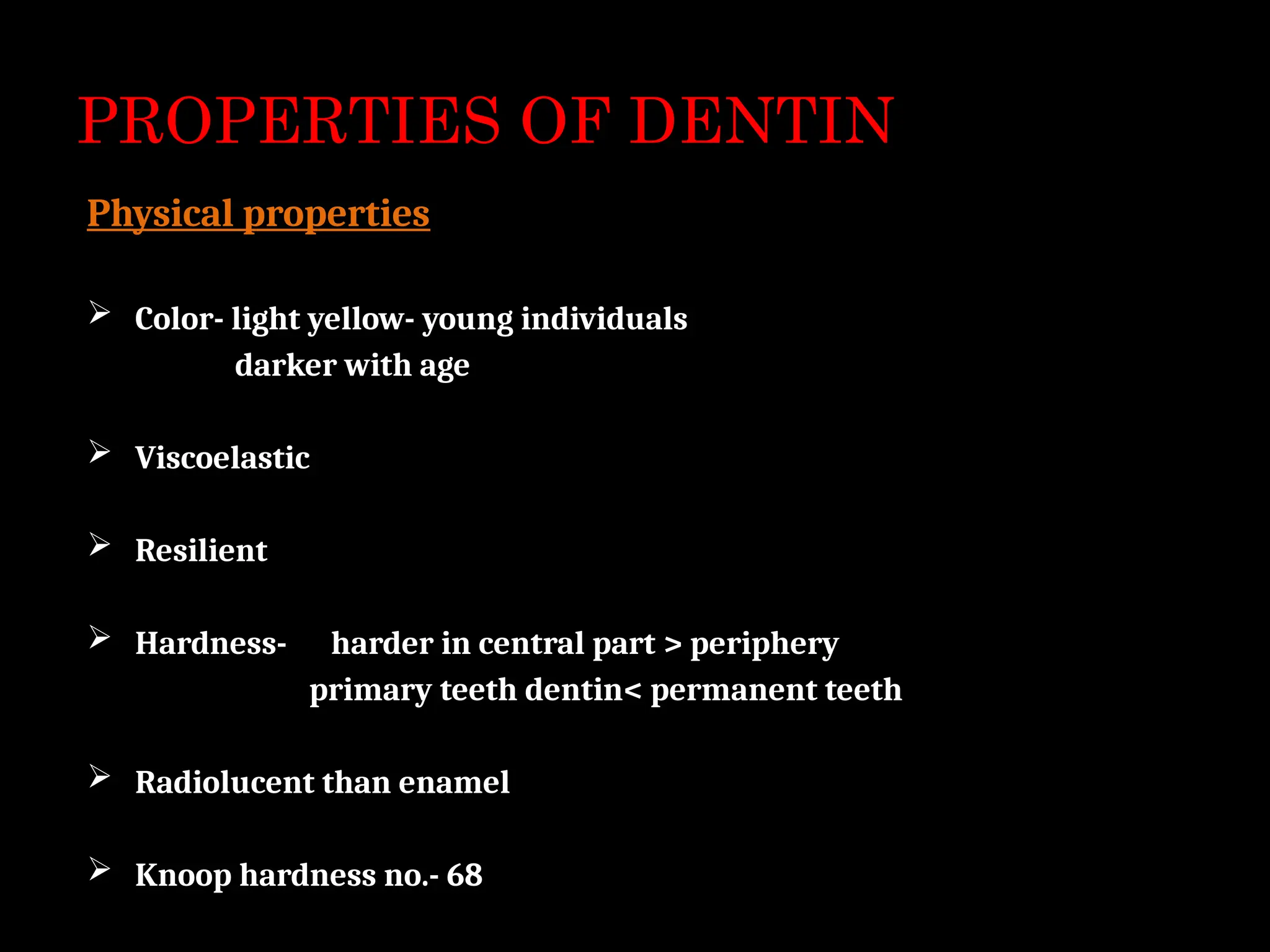 1 Dentin Structure Of Toothtypes Of Dentin Inter Ppt