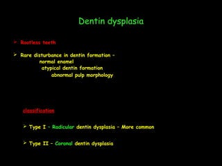 1. Dentin structure of toothtypes of dentin inter | PPTX