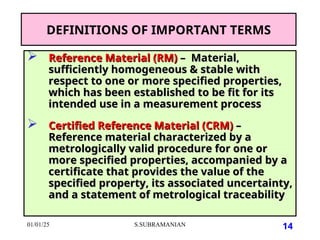 ISO requirements and definitions of important terms.ppt