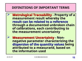 ISO requirements and definitions of important terms.ppt