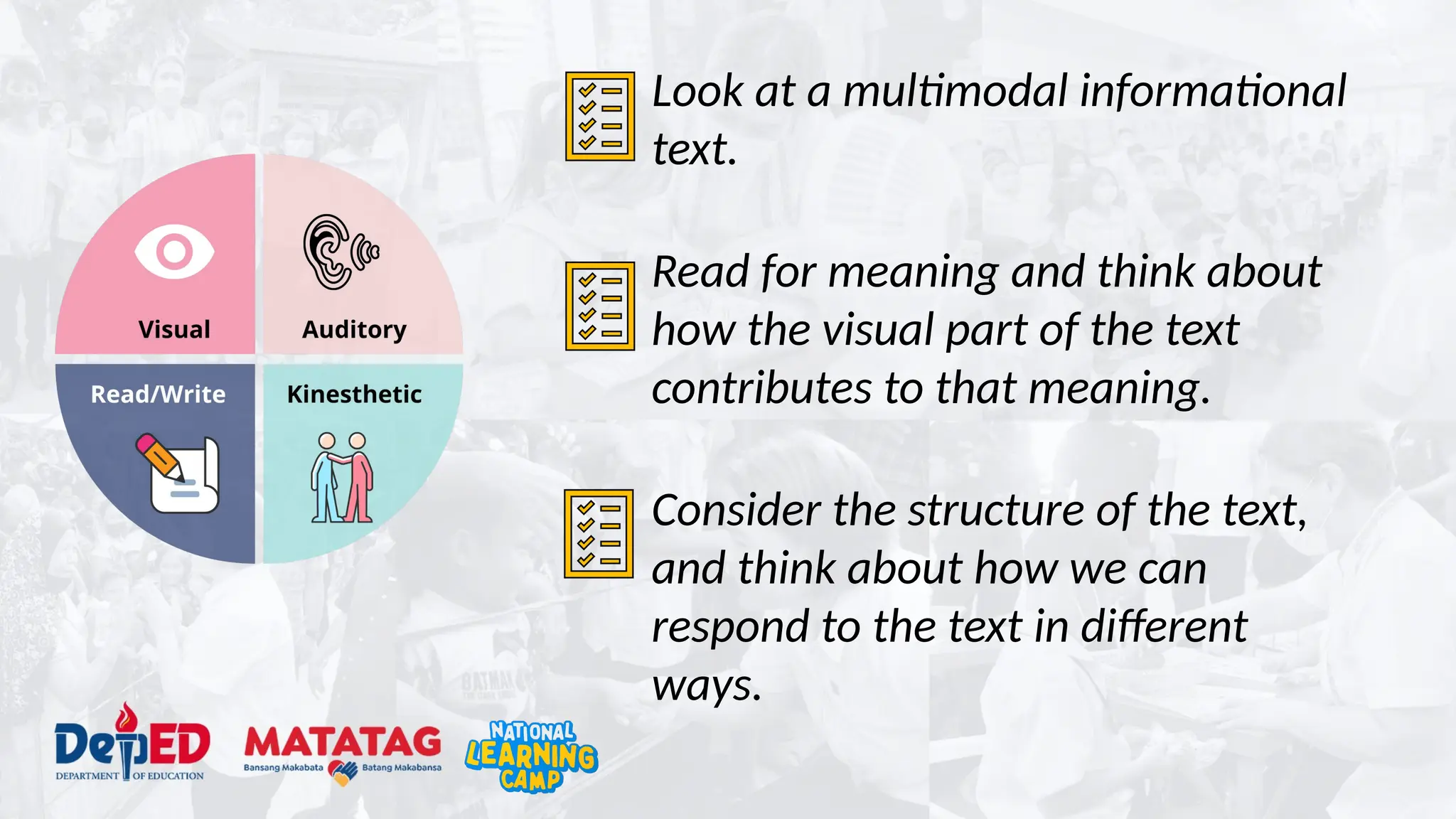 Multimodal text - looking for meaning and structure | PPTX
