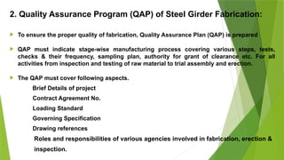 1. Method statement of Steel Girder Fabrication and Erection Rev 1.pptx