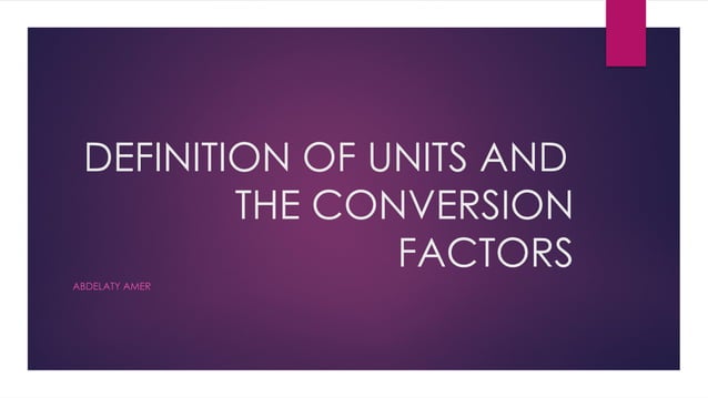 petroleum measurements and different units | PPT