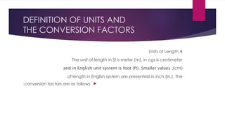 petroleum measurements and different units | PPT