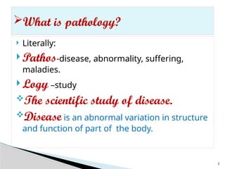 1. General pathology africa medical coll | PPTX