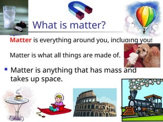 MATTER AND THEIR STATES - grade 11 guide | PPT