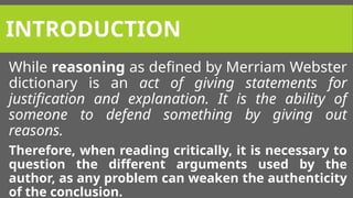 1.Explain critical reading as reasoning.pptx