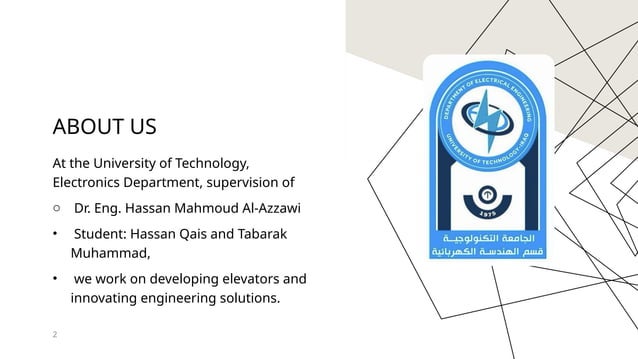 elevator control system based on Arduino | PPT