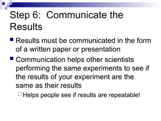 1.3 SCIENTIFIC METHOD.pptEDUCATION EDUCATION | PPT